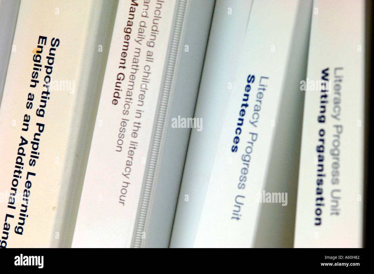 teachers folders Stock Photo - Alamy