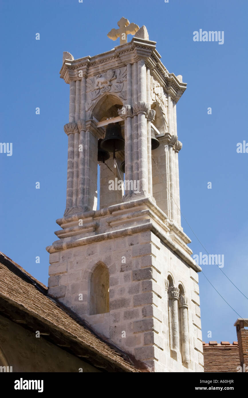 Cypriot Bell tower Stock Photo - Alamy