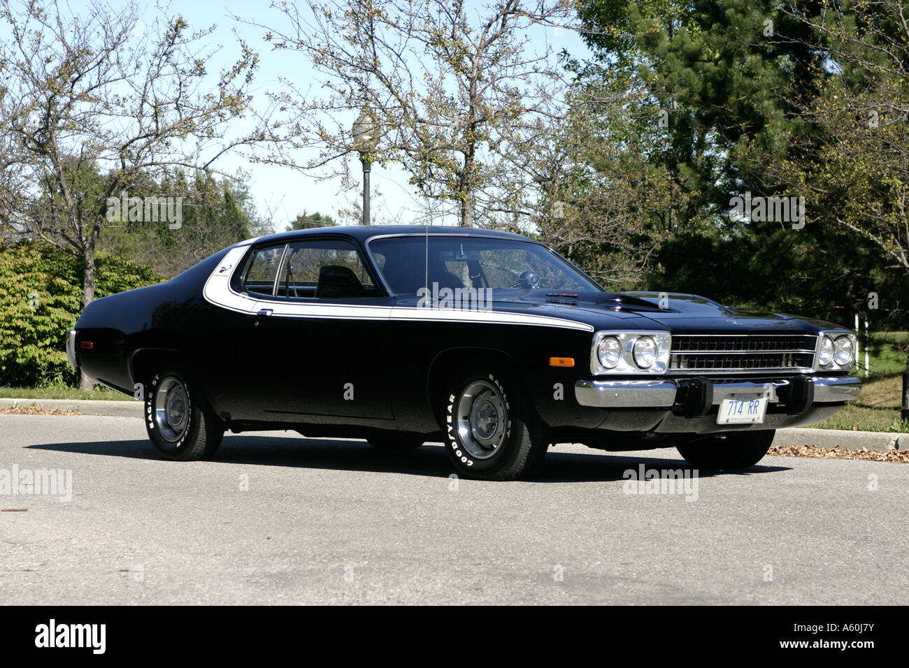 1974 Plymouth Road Runner Stock Photo - Alamy
