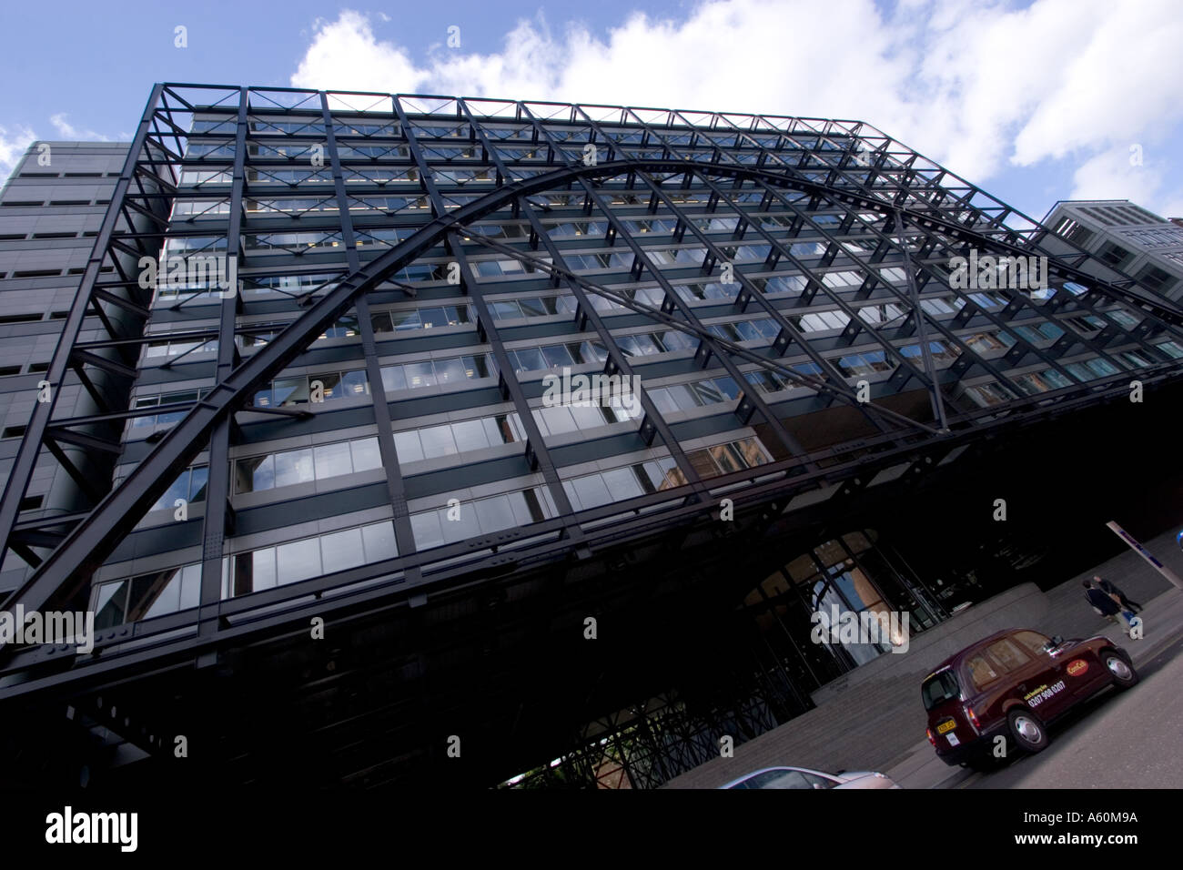 Exchange House with frame structure Broadgate Bishopsgate London ...