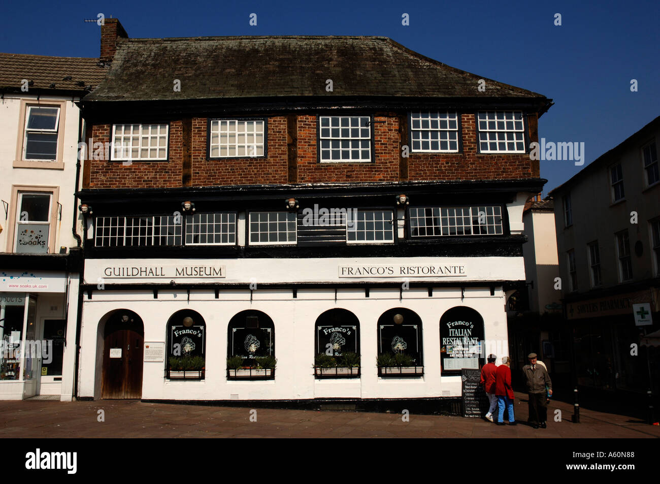 Guildhall museum Carlisle England UK Stock Photo - Alamy