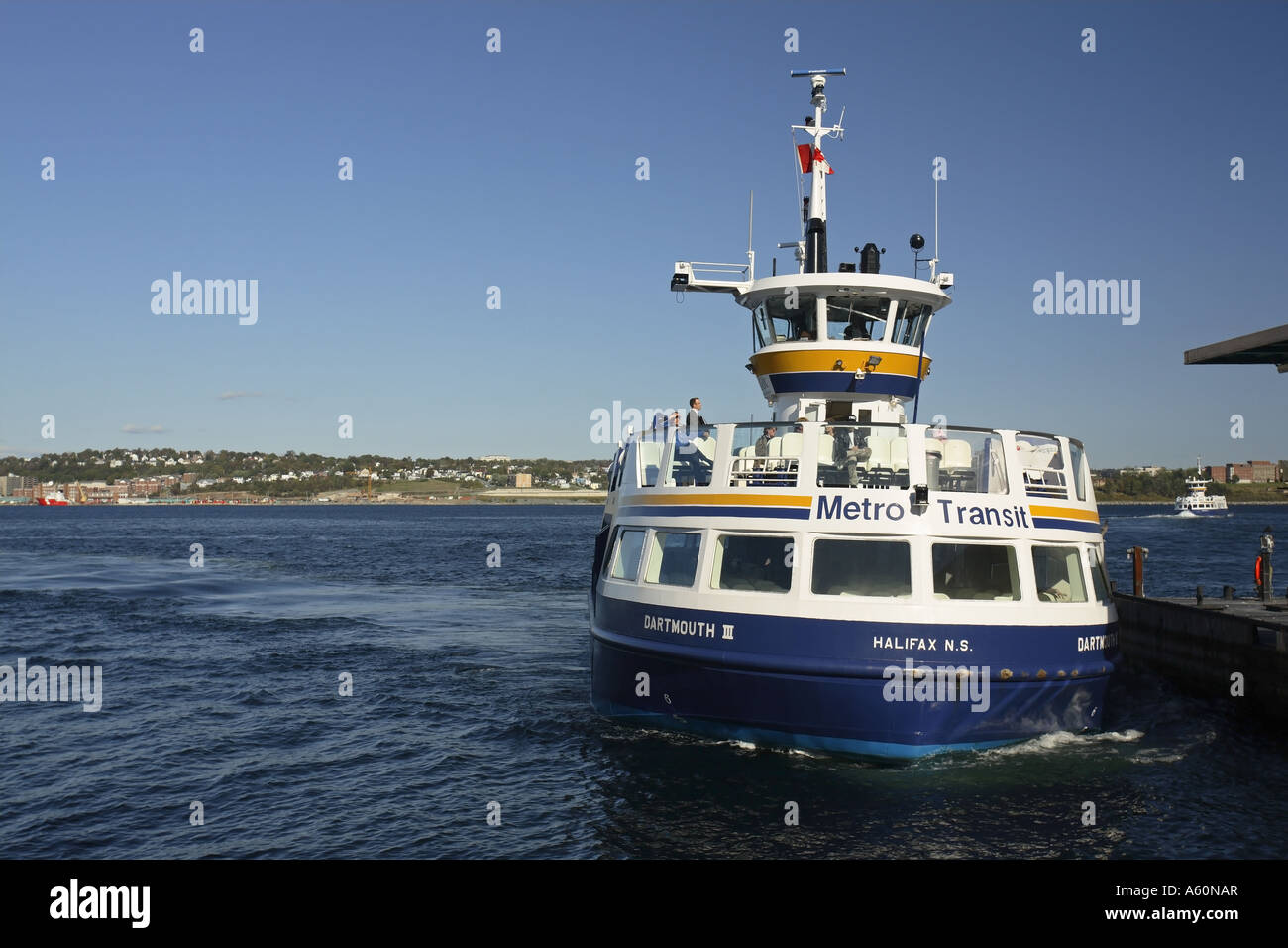 Halifax to Dartmouth ferry, Nova Scotia, Canada Stock Photo - Alamy