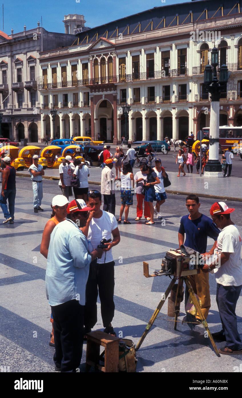 A Square in Havana City Cuba Caribbean Stock Photo - Alamy