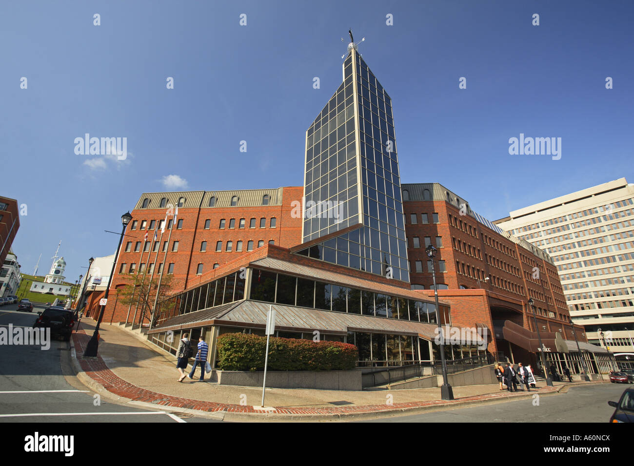 Halifax's World Trade and Convention Centre, Nova Scotia, Canada Stock ...