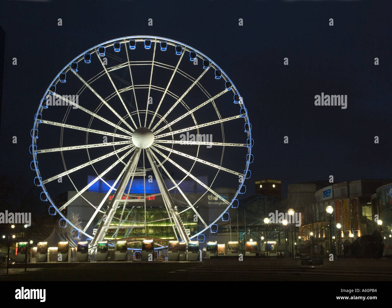 Birmingham wheel in centenary square hi-res stock photography and ...