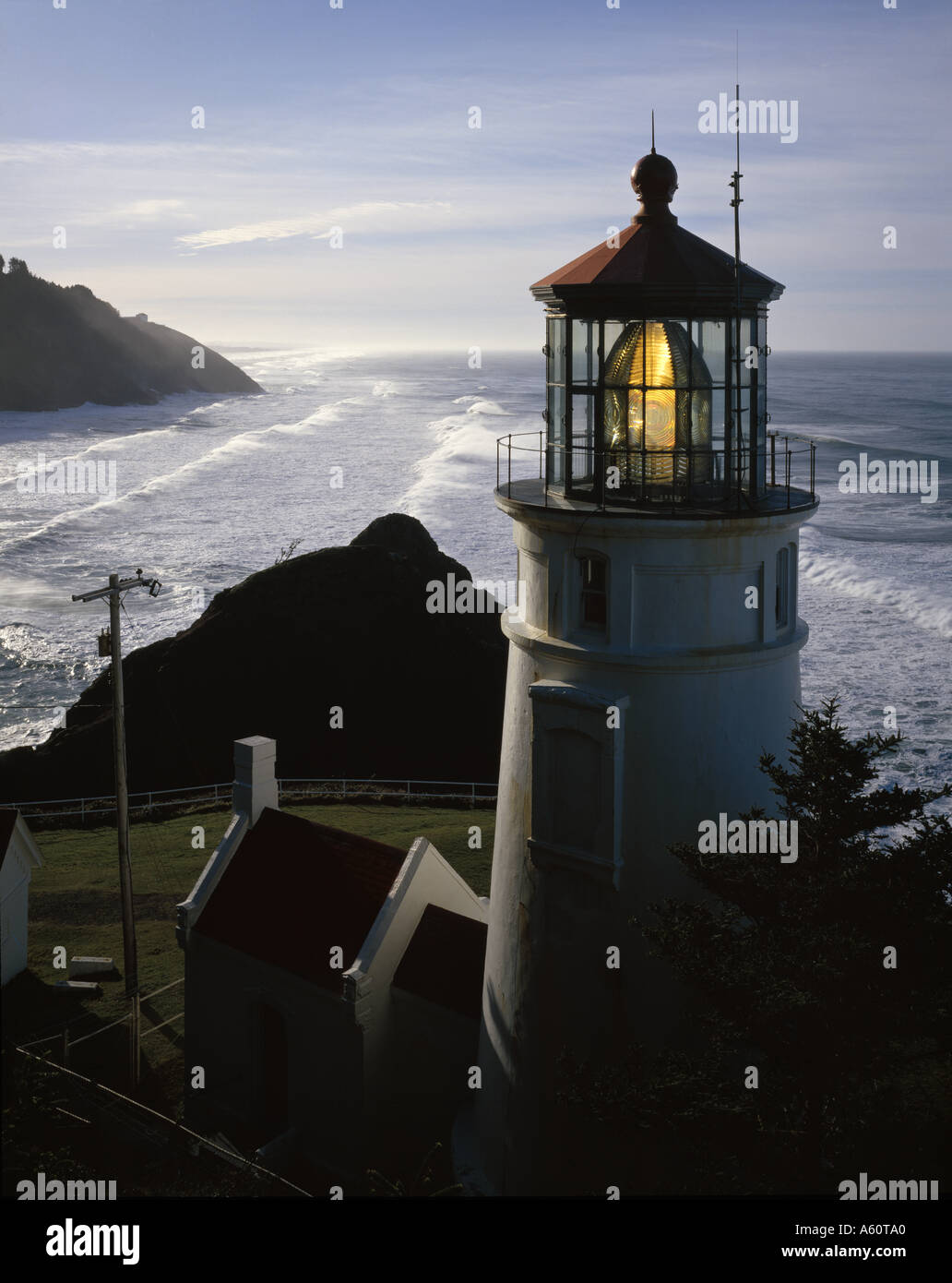 Heceta head light hi-res stock photography and images - Alamy