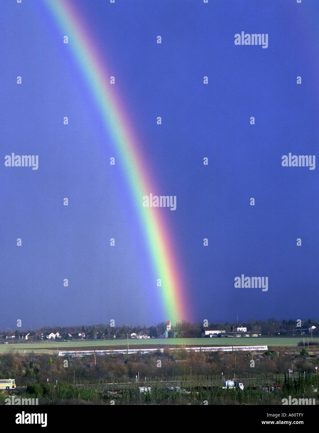 rainbow, Germany, Bavaria, Muenchen Stock Photo - Alamy