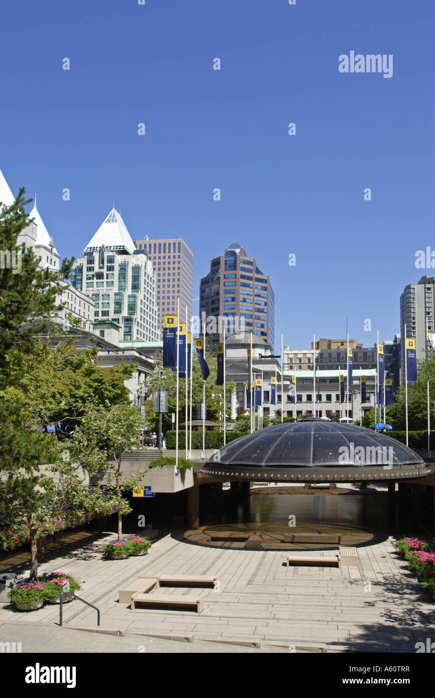 Robson Square, Vancouver, Canada Stock Photo - Alamy