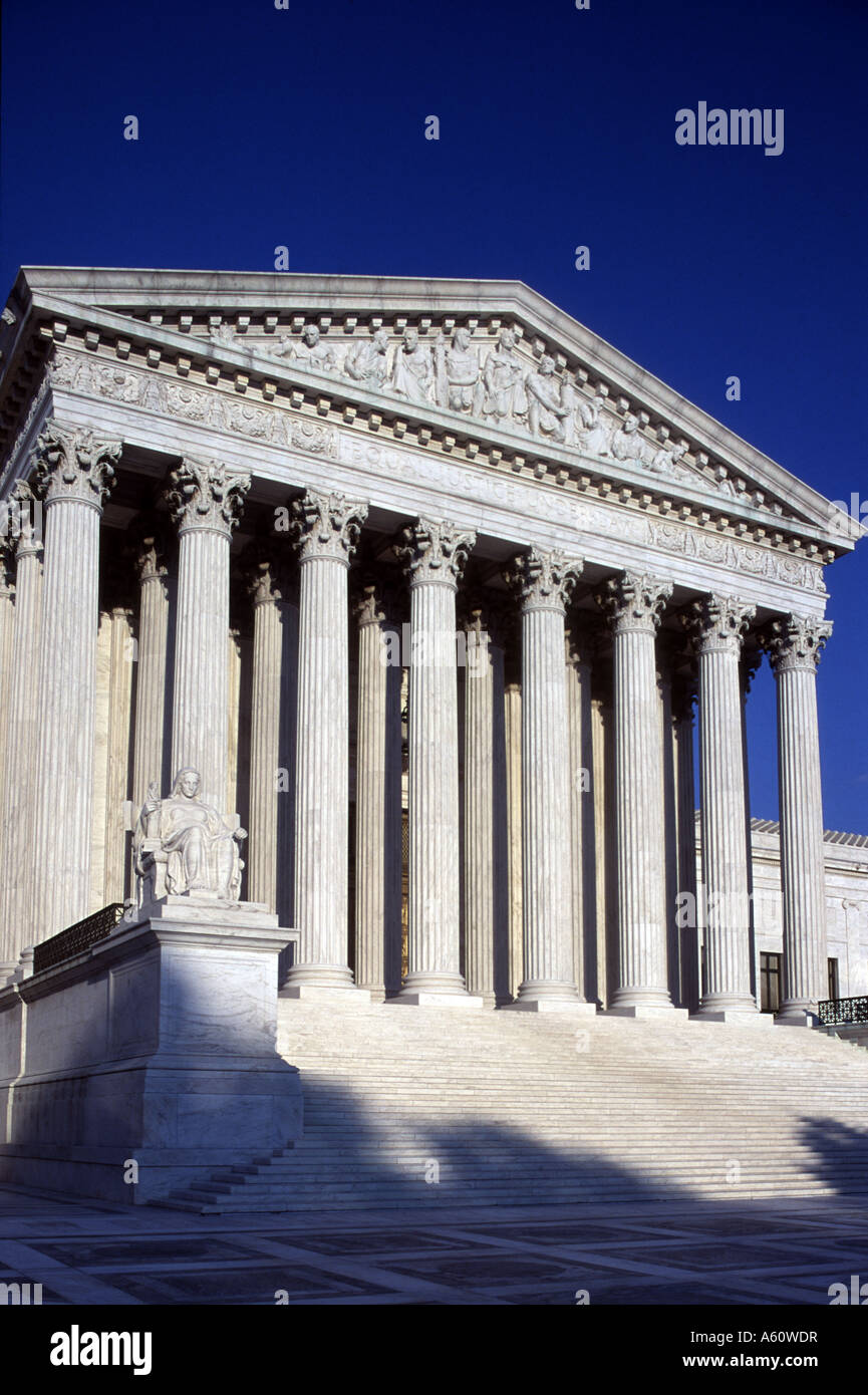 Supreme Court building, Washington D.C Stock Photo - Alamy
