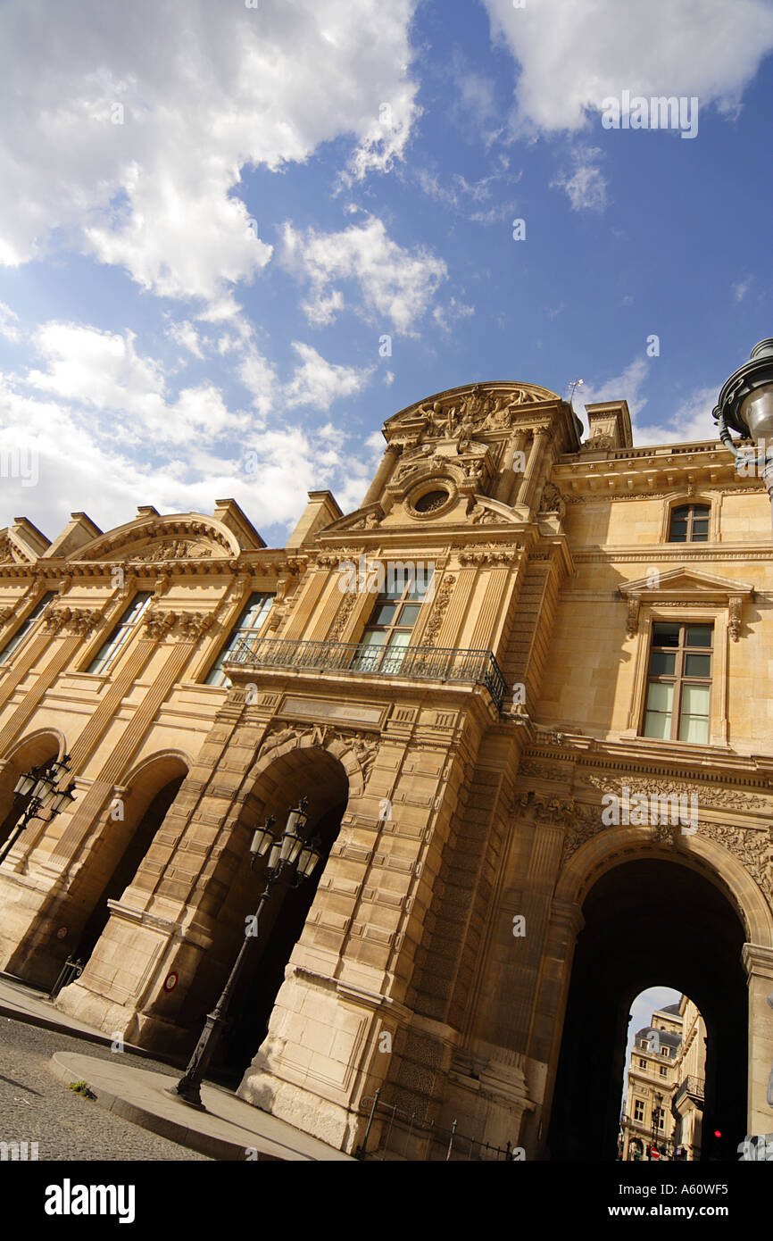 Pavillon de Rohan Louvre Museum Paris France Stock Photo - Alamy
