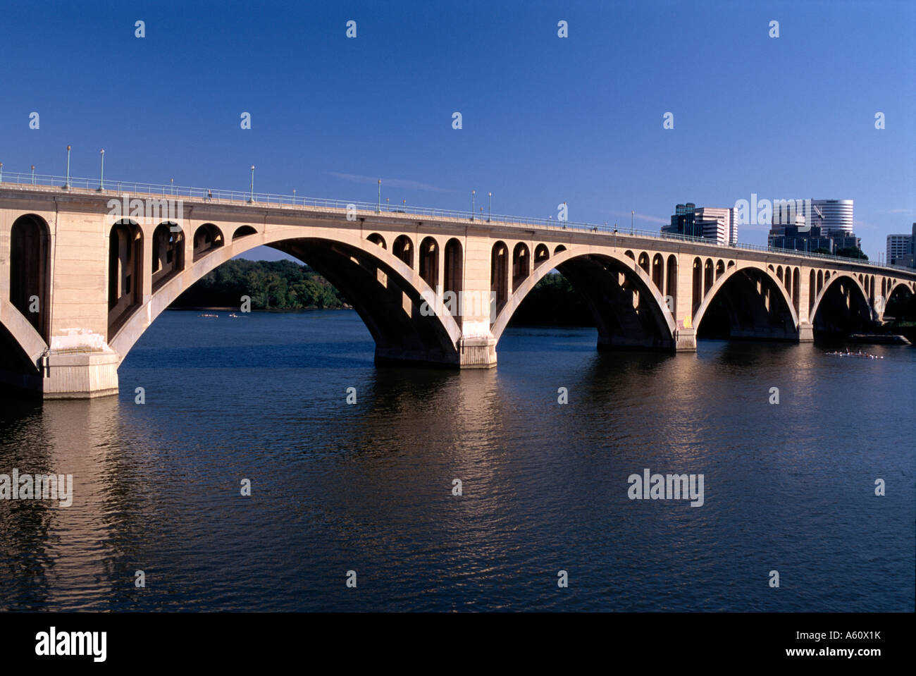 Key Bridge over Potomac River, Washington D.C Stock Photo - Alamy