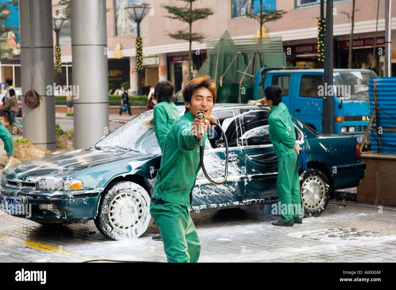 Special street cleaning hi-res stock photography and images - Alamy
