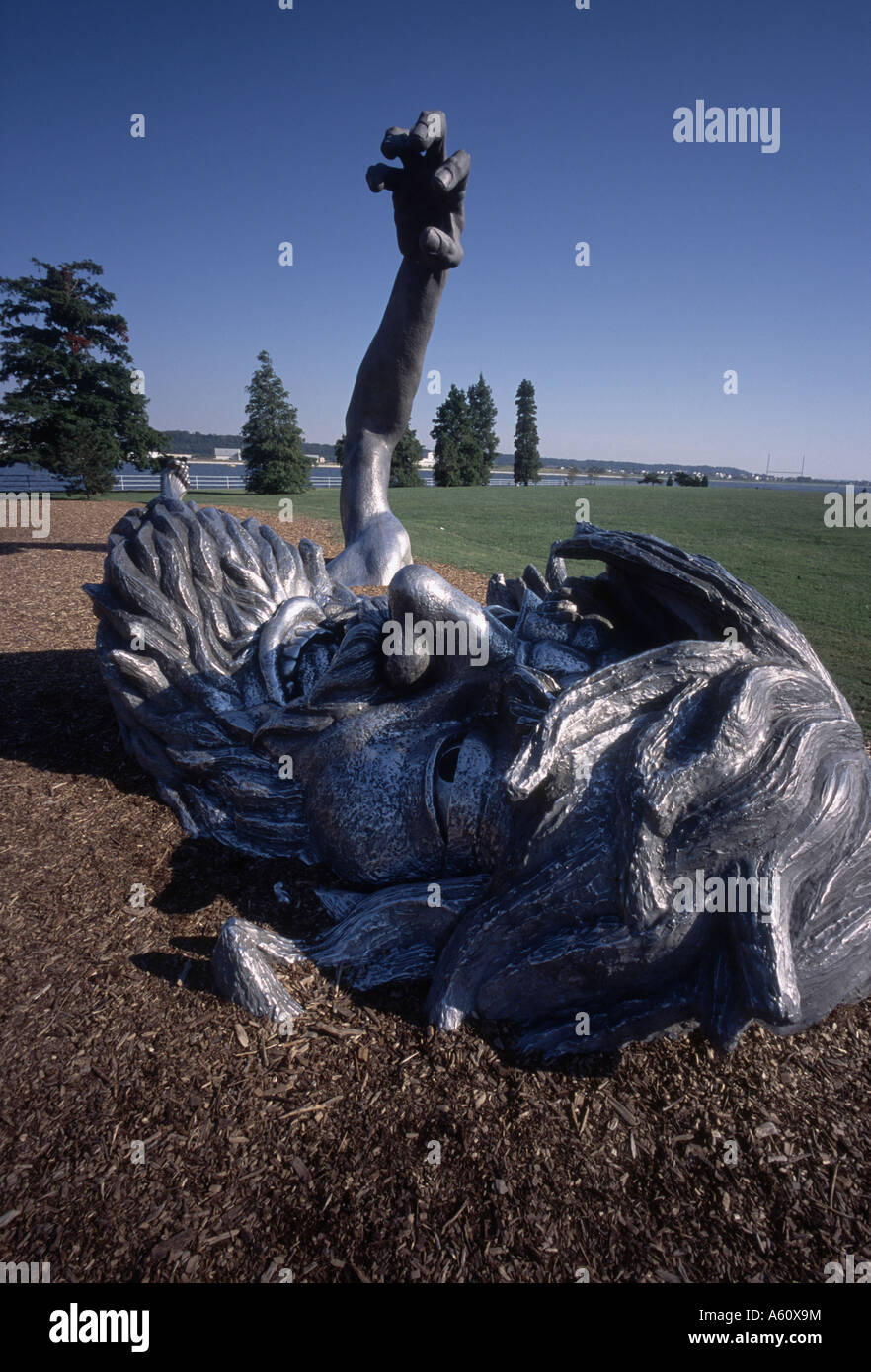 Awakening Sculpture, Washington D.C Stock Photo - Alamy