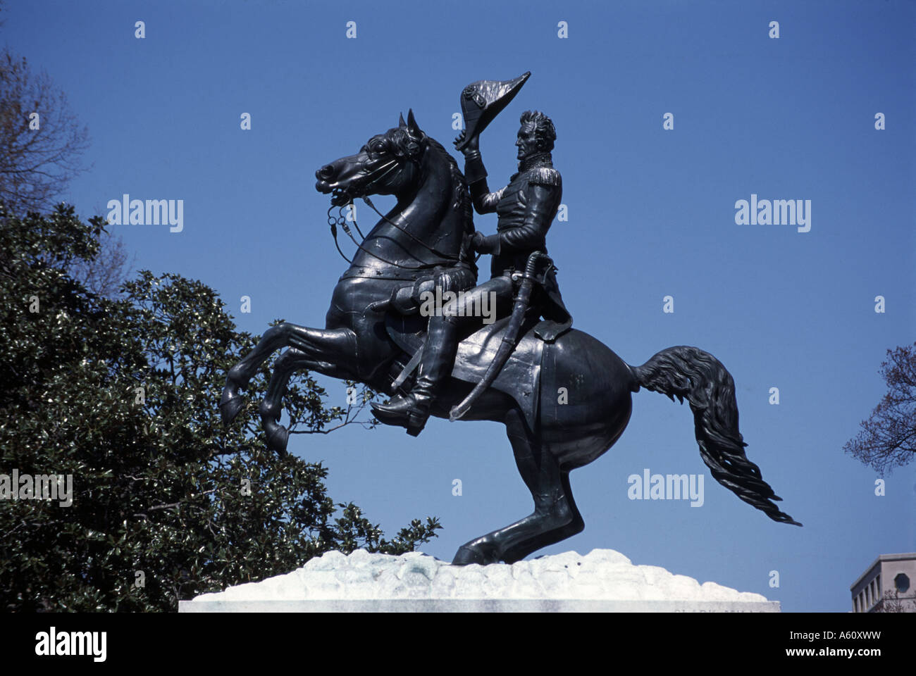 Andrew Jackson statue, Lafayette Park, Washington D.C Stock Photo - Alamy