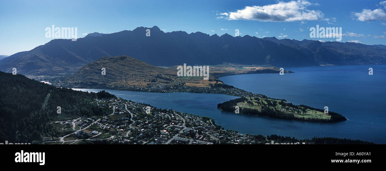 Skyline queenstown new zealand hi-res stock photography and images - Alamy