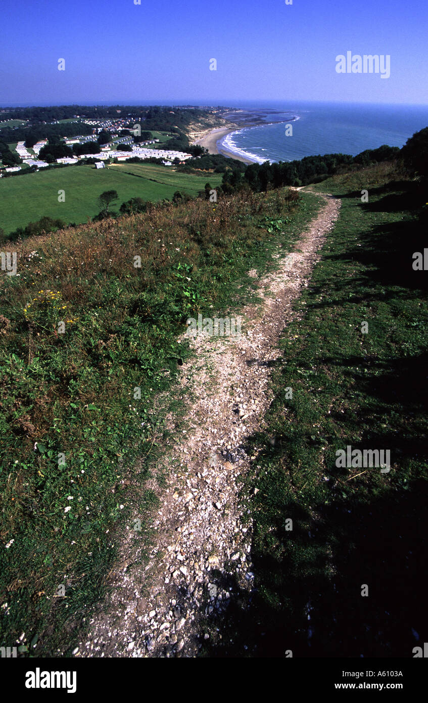 Isle of wight culver down cliff hi-res stock photography and images - Alamy