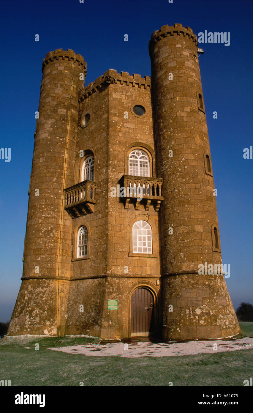 Broadway Tower Cotswolds England Stock Photo - Alamy