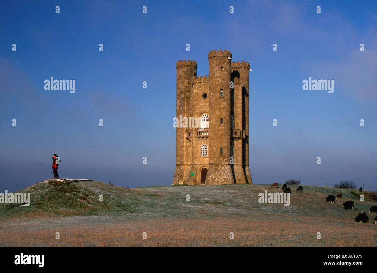 Broadway Tower Cotswolds England Stock Photo - Alamy