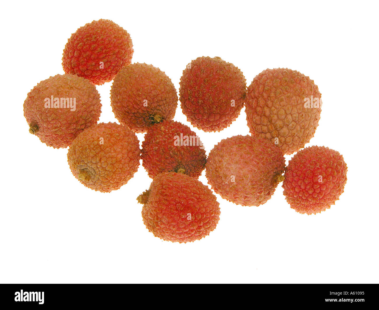 Asian fresh lichees Stock Photo - Alamy