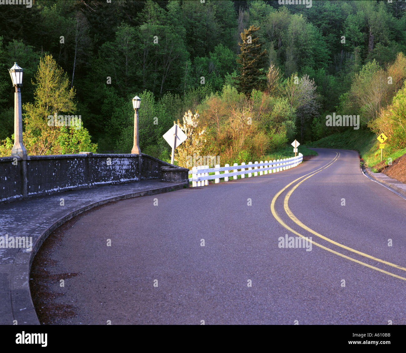 Historic Columbia River Highway Oregon USA Stock Photo - Alamy