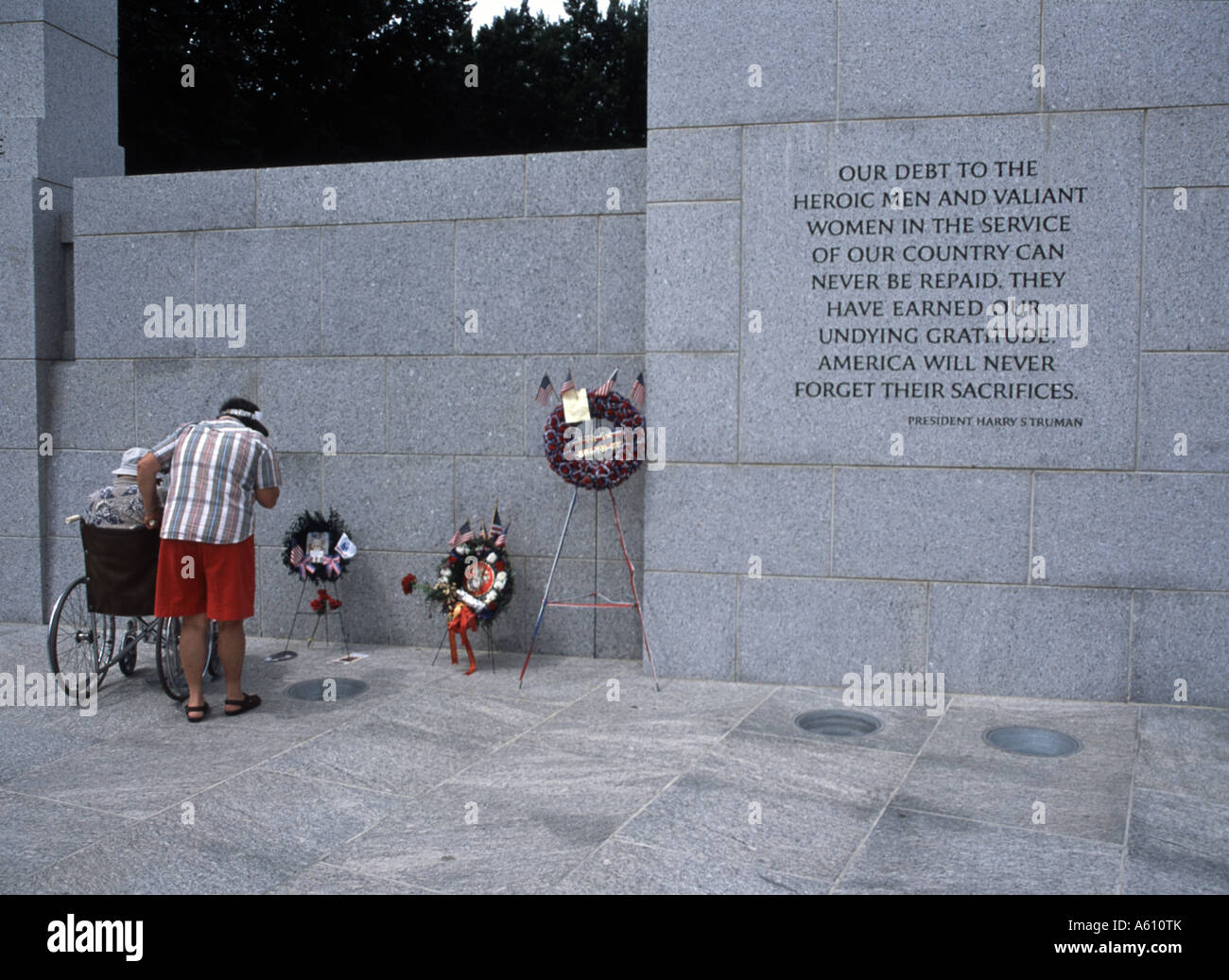 World War II Memorial in Washington D.C Stock Photo - Alamy