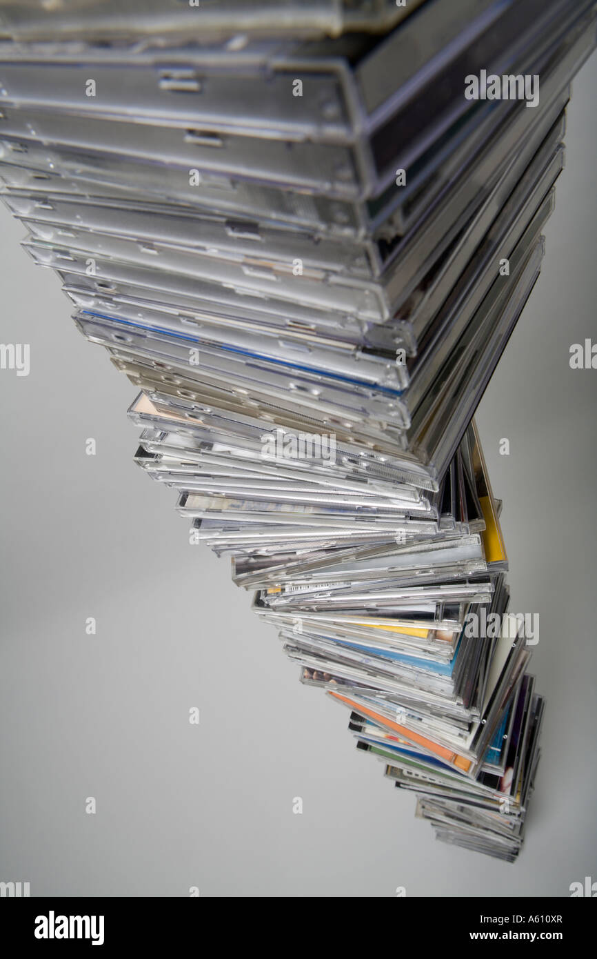 Pile Of Cd Cases