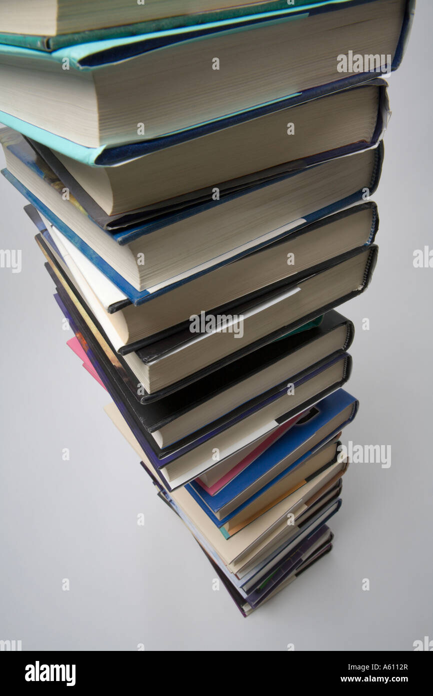 Tall Stack Of School Books