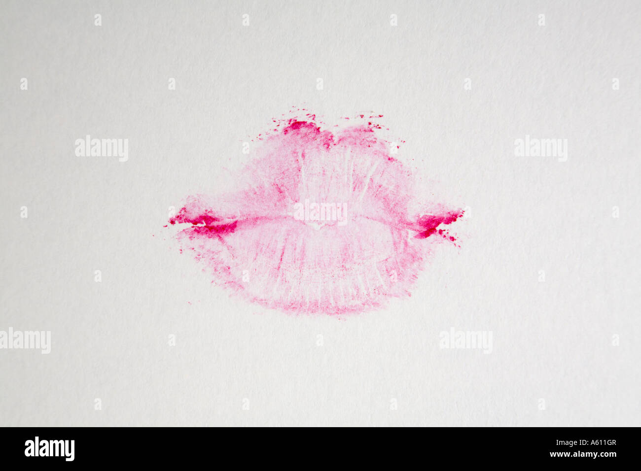 Lipstick impression hi-res stock photography and images - Alamy