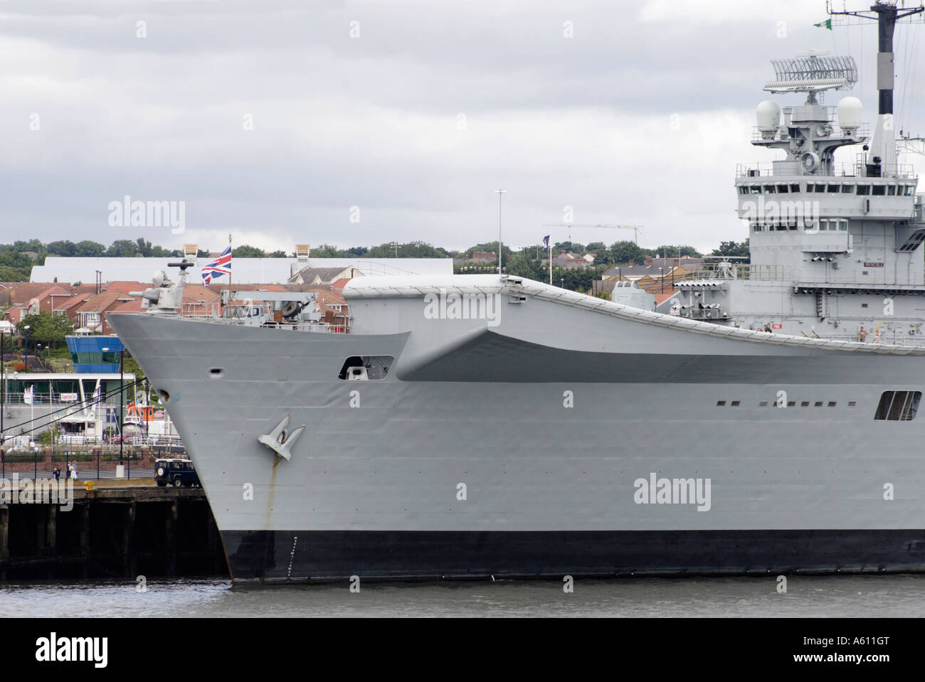 HMS Invincible, Royal Navy Aircraft Carrier Stock Photo - Alamy
