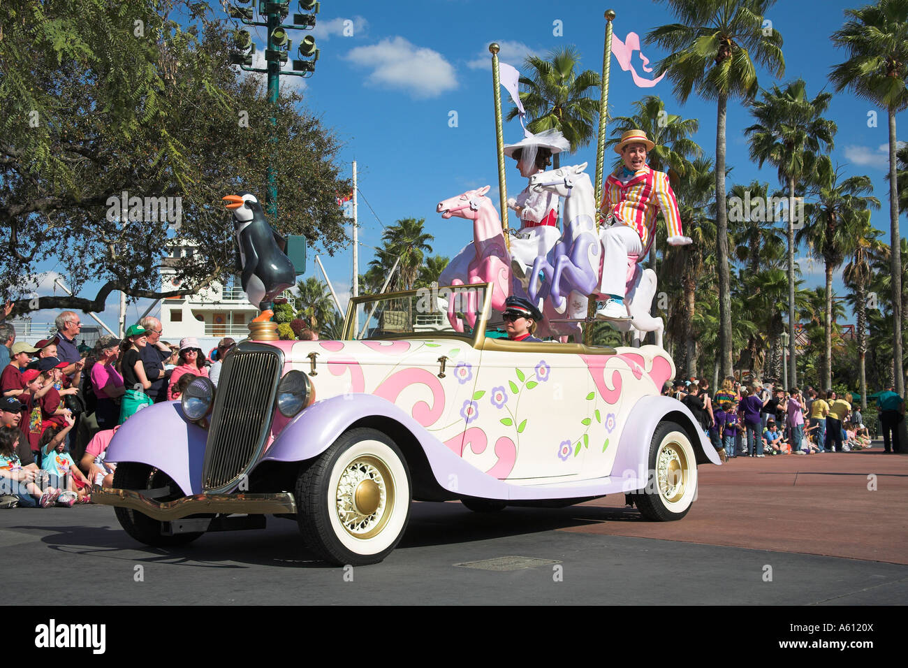 Mary poppins characters parade disney hi-res stock photography and ...