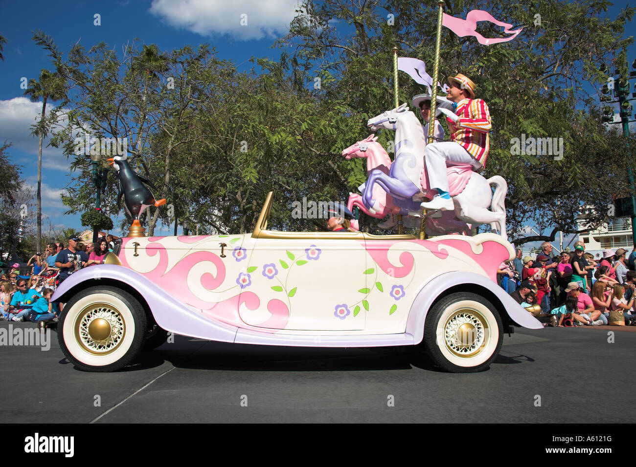 Mary poppins characters parade disney hi-res stock photography and ...
