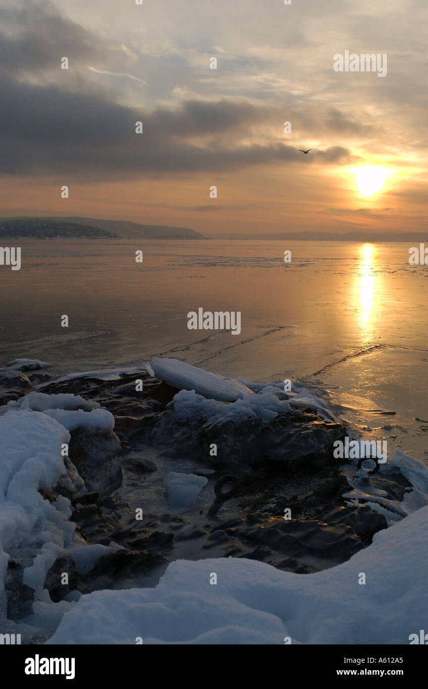Golden sunset 6 Stock Photo - Alamy