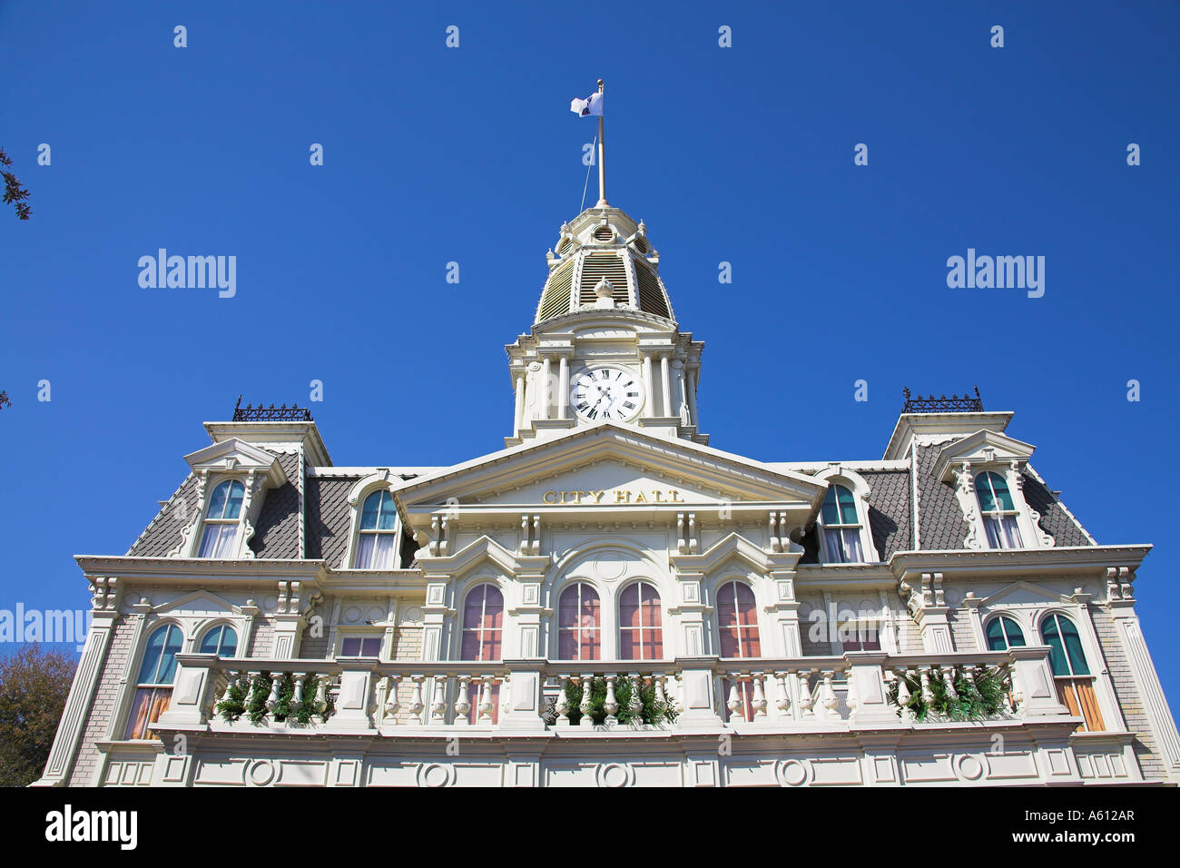 Disneyworld disney clock tower hi-res stock photography and images - Alamy
