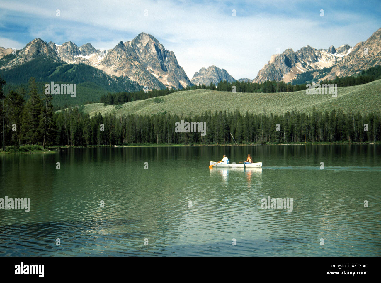Little Red Fish Lake Stock Photo - Alamy