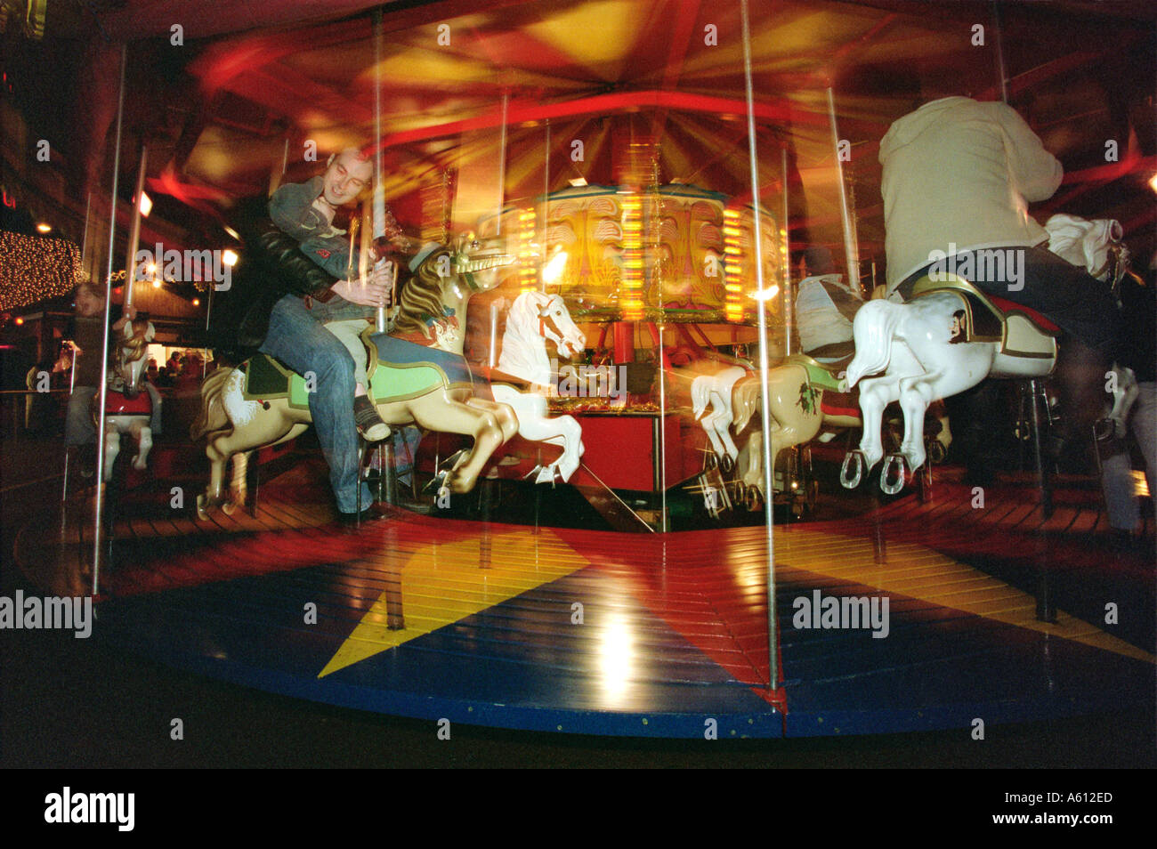 Merry Go Round Glasgow Scotland Stock Photo - Alamy