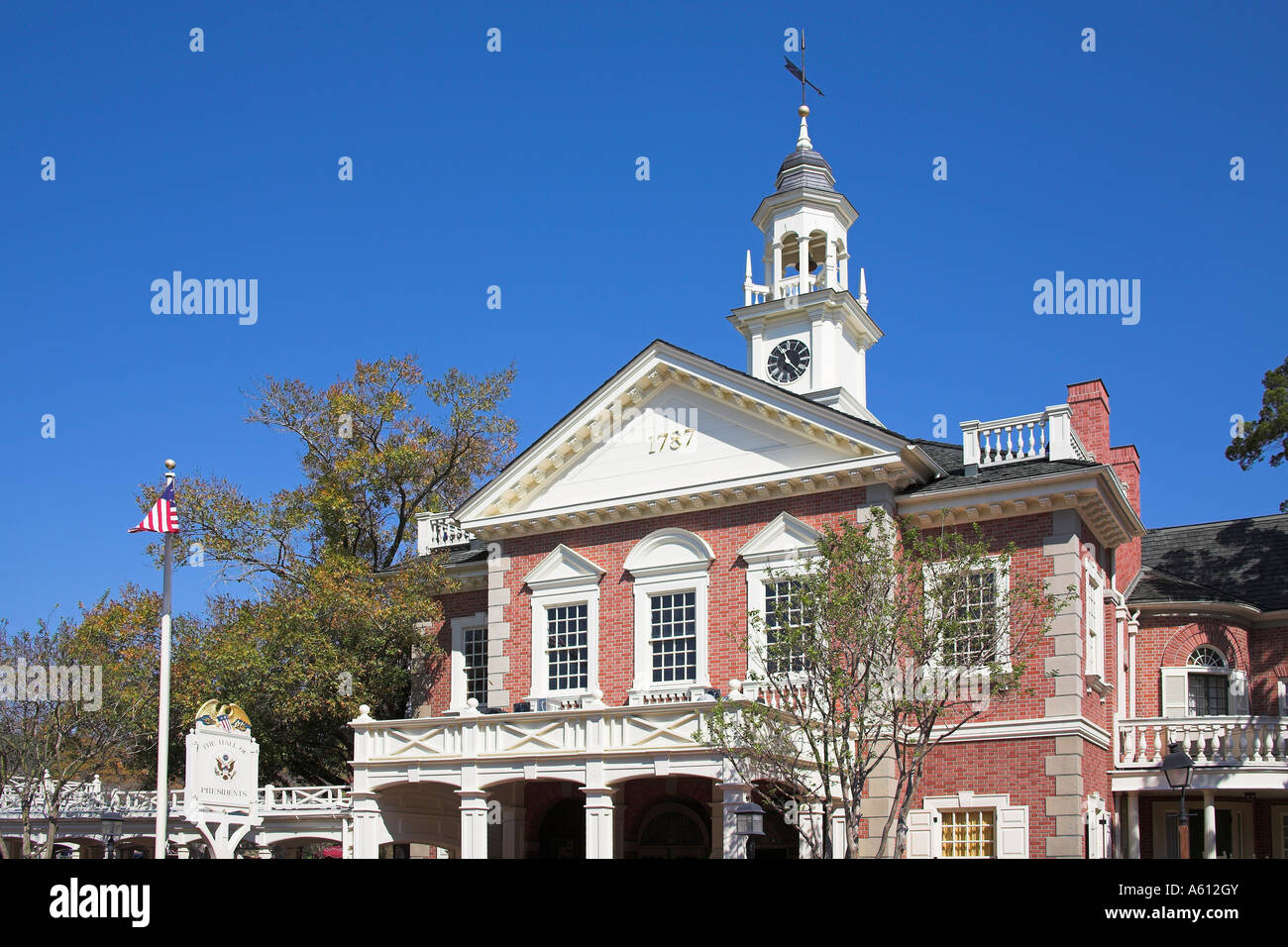 The Hall of Presidents, Liberty Square, Magic Kingdom, Disney World ...