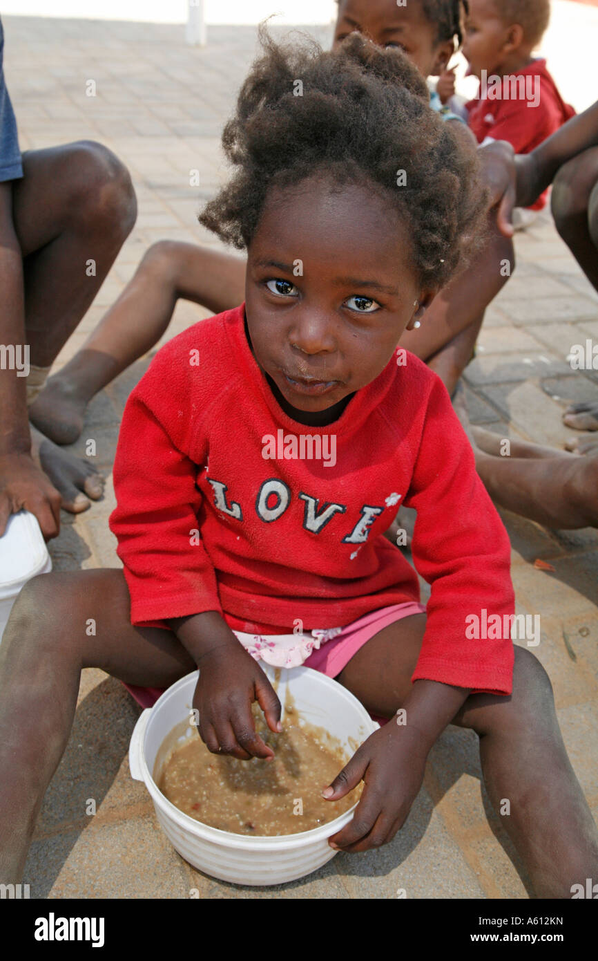 Painet jj1812 namibia soup kitchen run catholic aids action feed poor ...