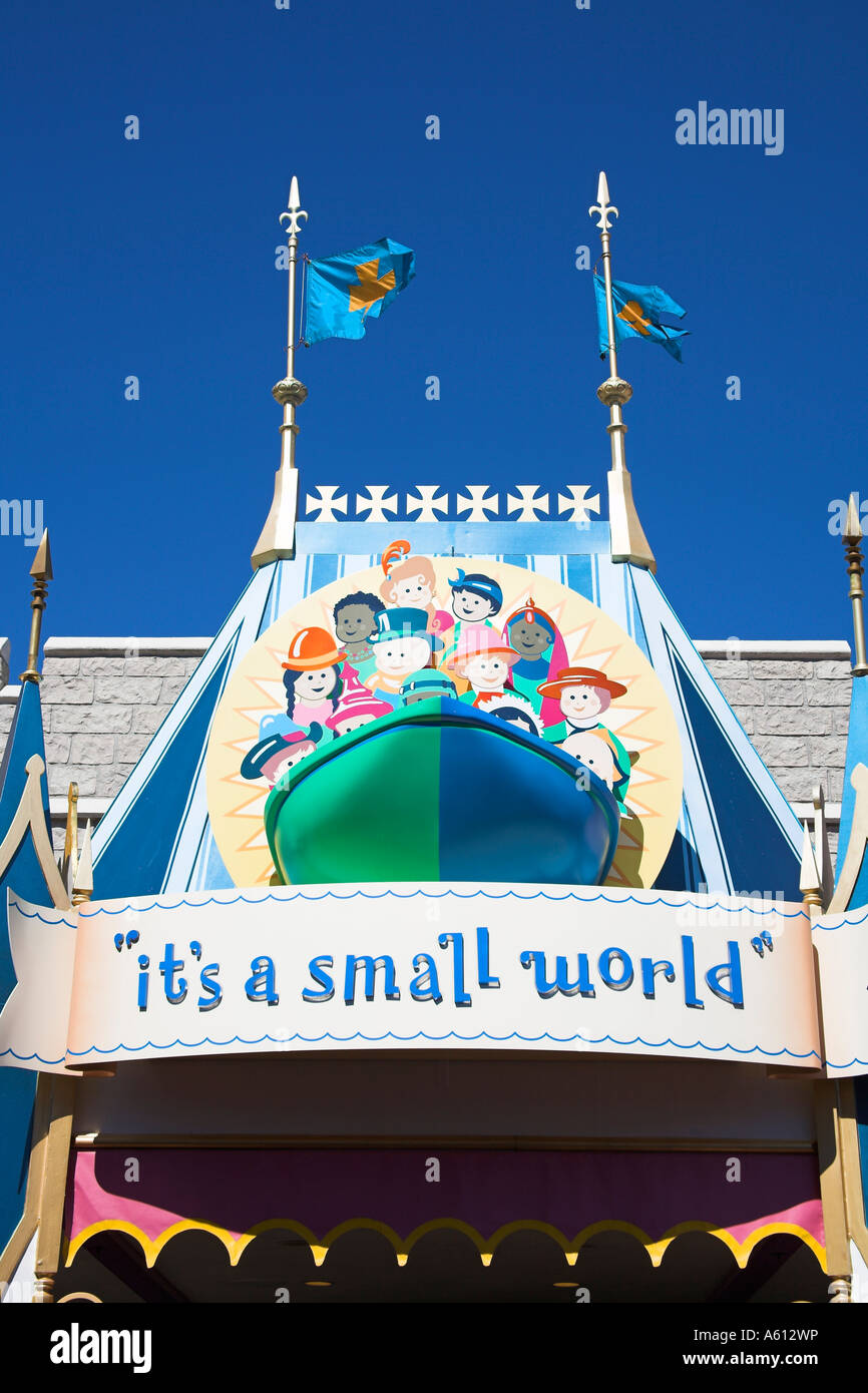 It’s a Small World, Fantasyland, Magic Kingdom, Disney World, Orlando ...