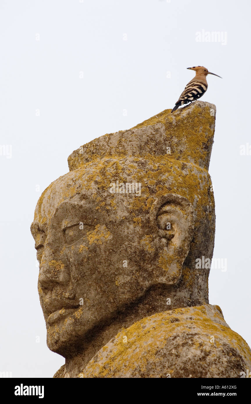 Qianling Mausoleum, Shaanxi, China. Guardian soldier on spirit path to ...