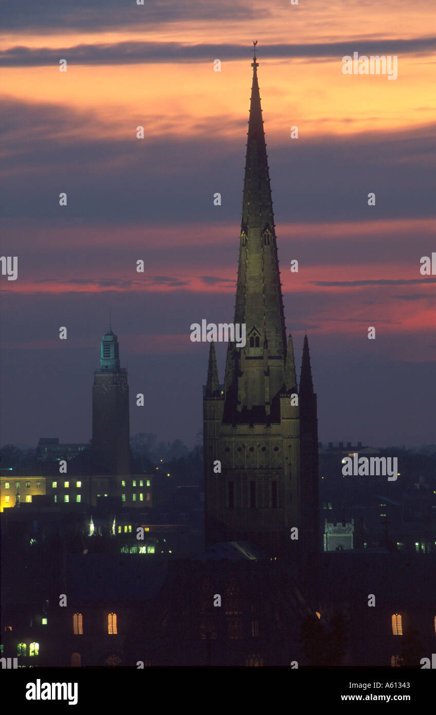 Norwich city skyline hi-res stock photography and images - Alamy