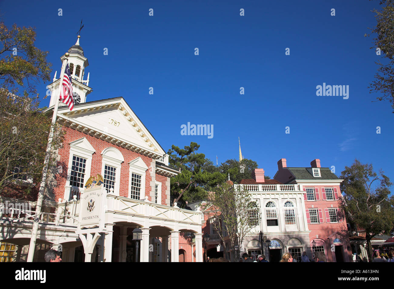 The Hall of Presidents, Liberty Square, Magic Kingdom, Disney World ...