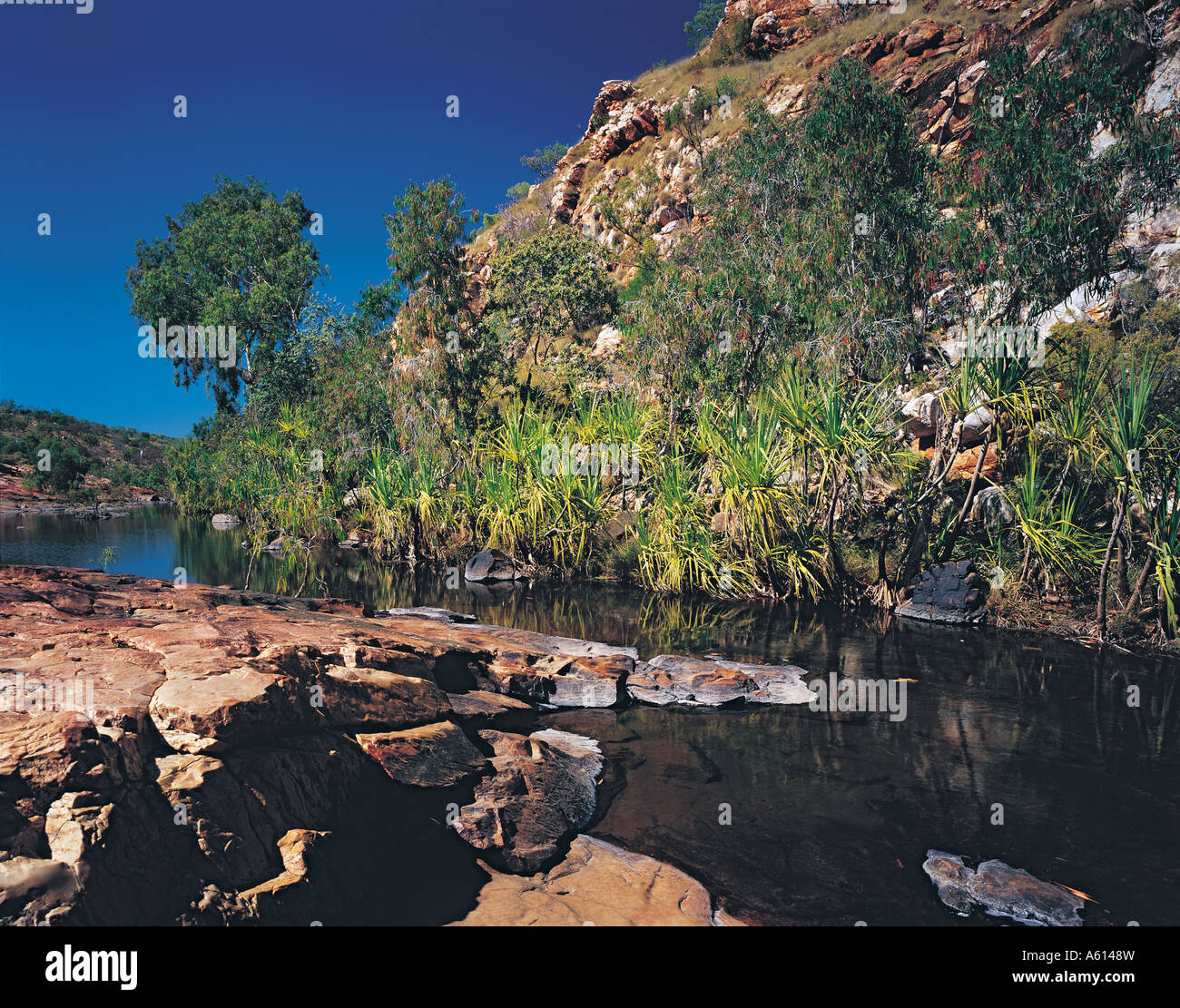 Bell Gorge in the King Leopold Ranges Conservation Park Gibb River Road ...