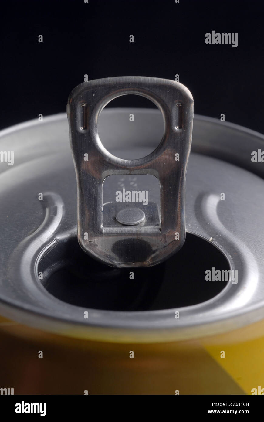 aluminium ring pull drinks can Stock Photo - Alamy