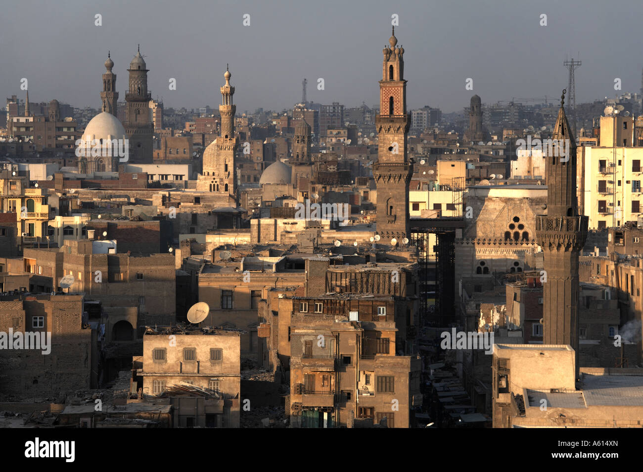 Overlooking Khan al-Khalili, Cairo, Egypt Stock Photo - Alamy