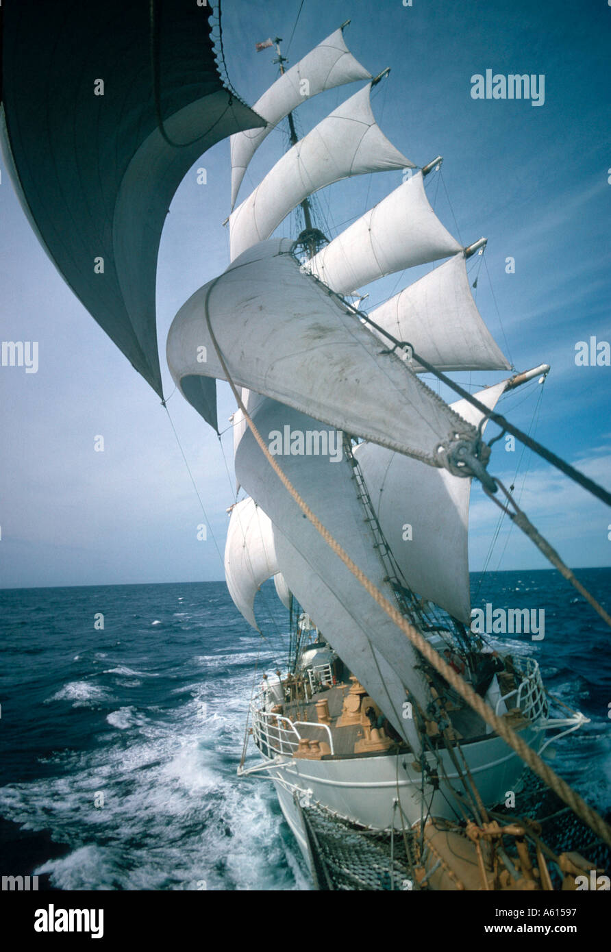 United States Coast Guard training ship Eagle Stock Photo - Alamy