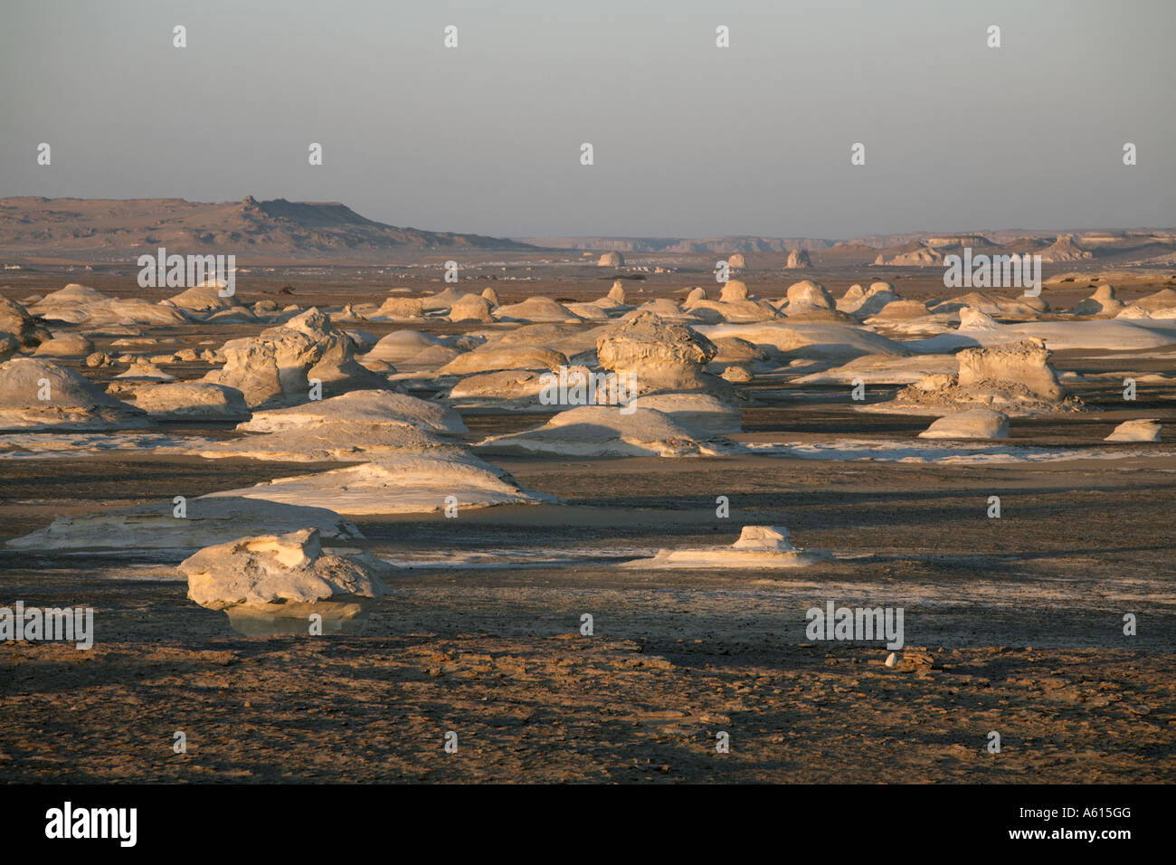 Rock formations in the White Desert, Egypt, Africa Stock Photo - Alamy