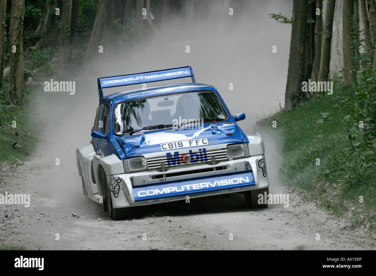 MG Metro 6R4 rally car Stock Photo - Alamy