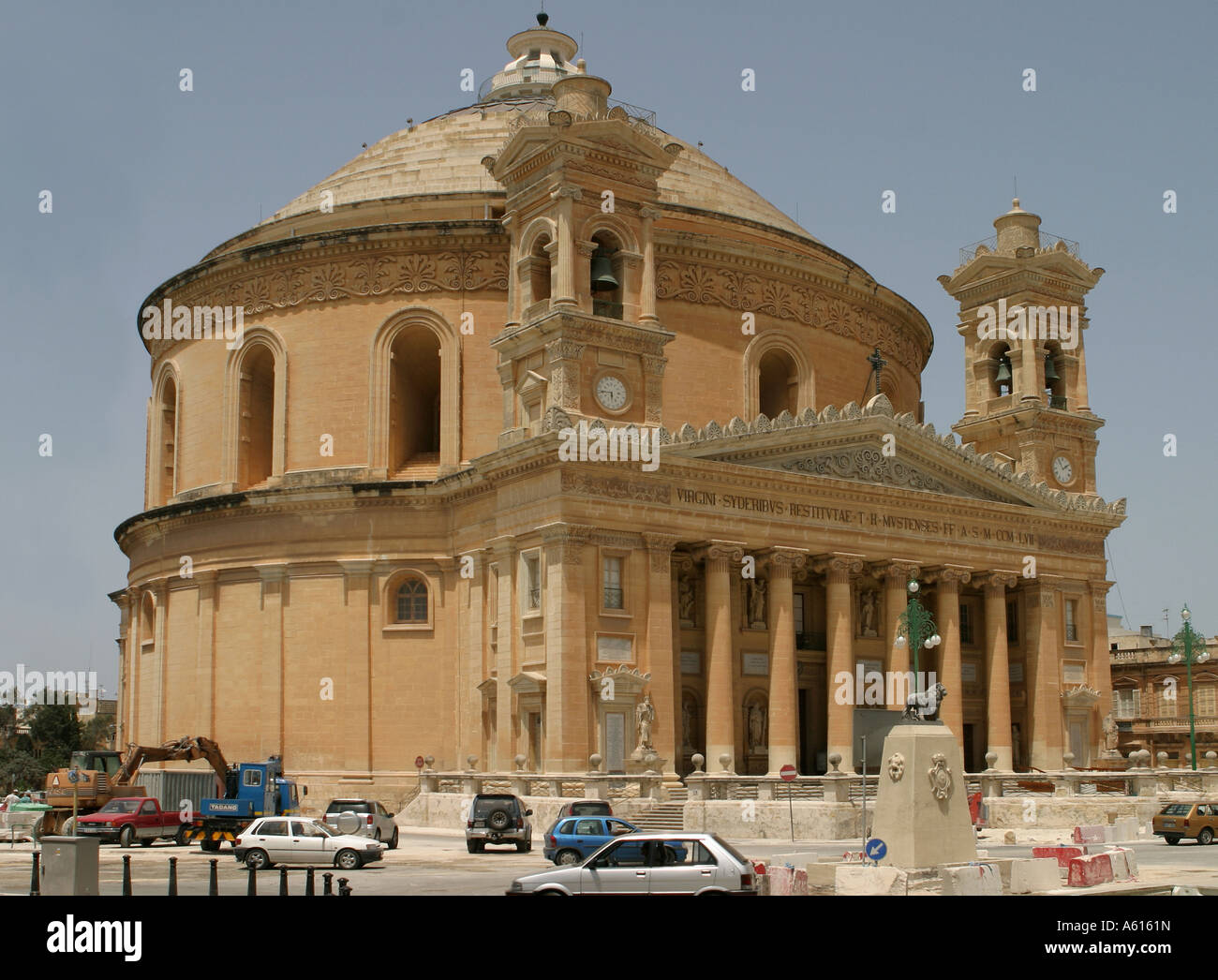 Mosta Dome in Malta Stock Photo - Alamy