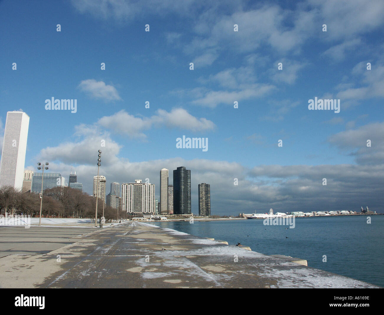 Chicago Down Town Stock Photo - Alamy