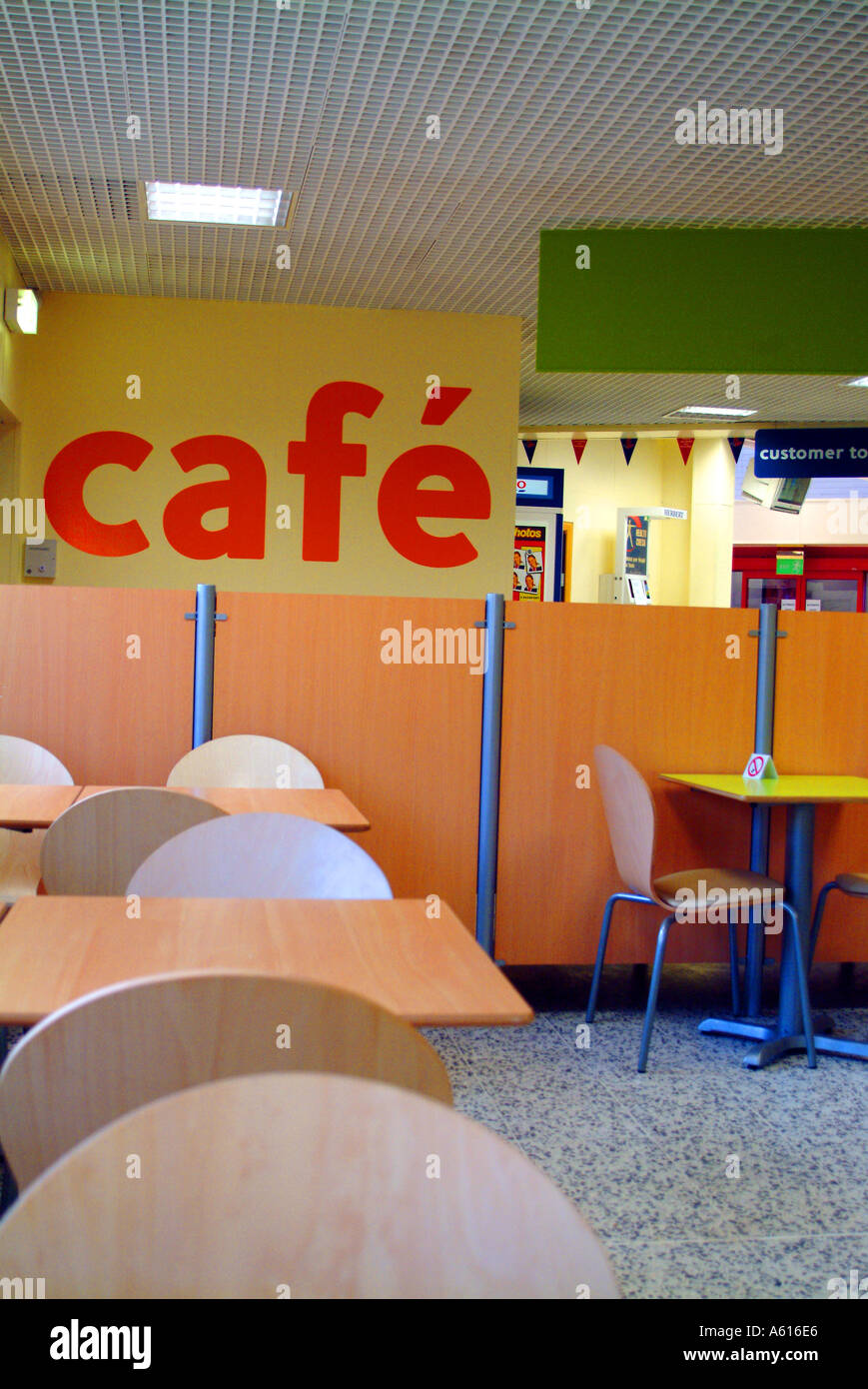 Tesco cafe hi-res stock photography and images - Alamy